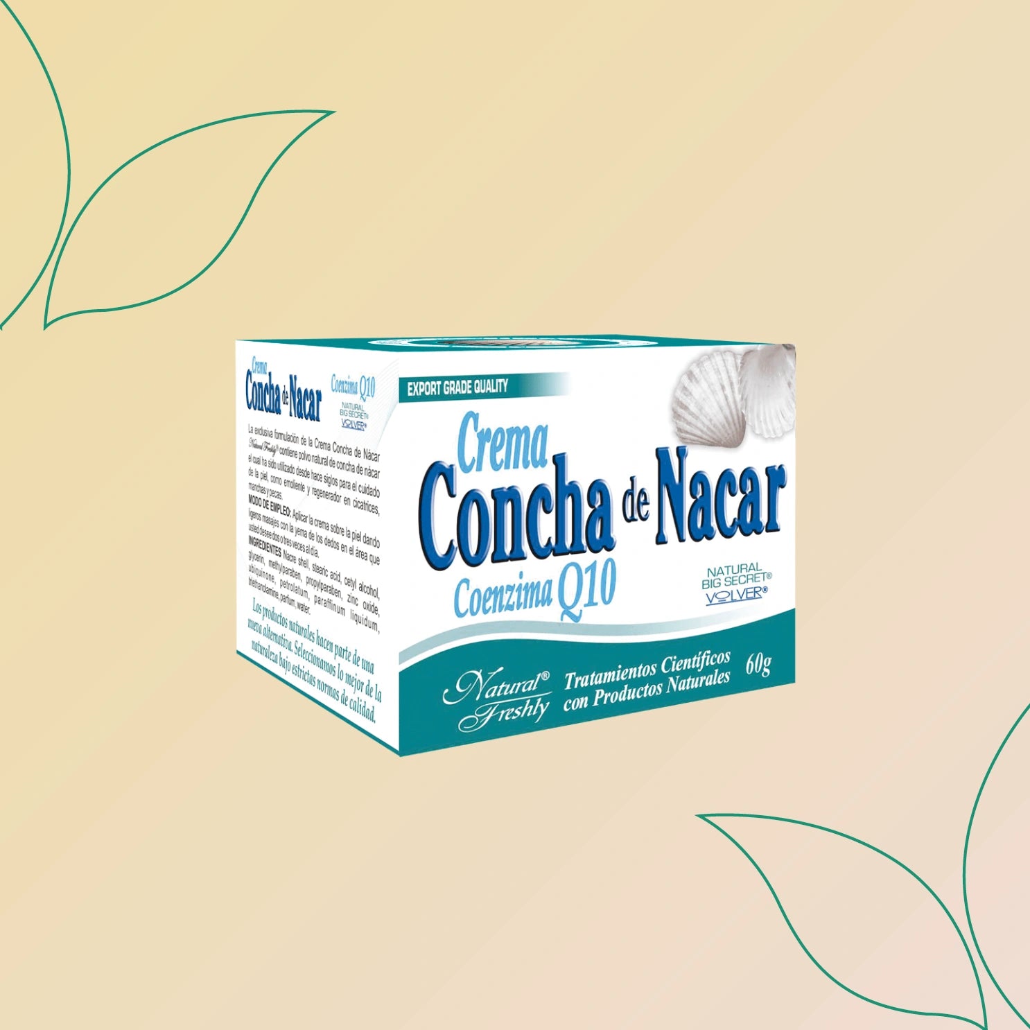 Crema De Concha De Nacar – Nuha- Bienestar Integral